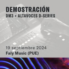 Demostración DM3 + D-series | Faly Music
