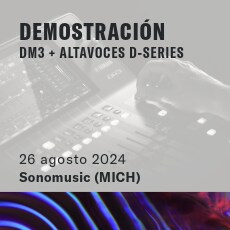 Demostración DM3 + D-series | Sono Music