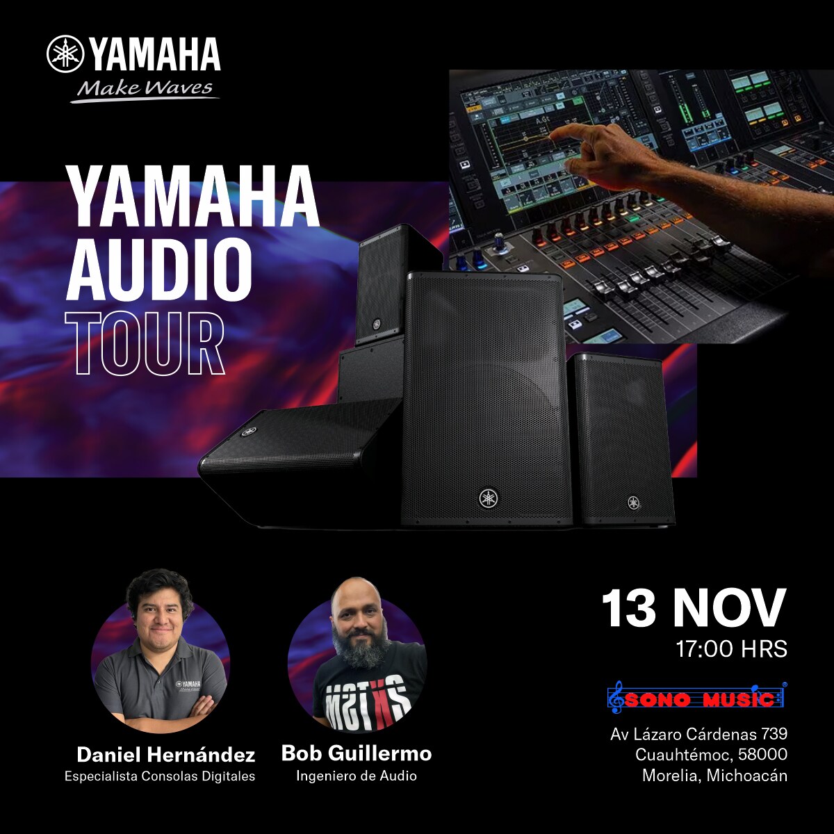 Yamaha Audio Tour: Optimización de sistemas