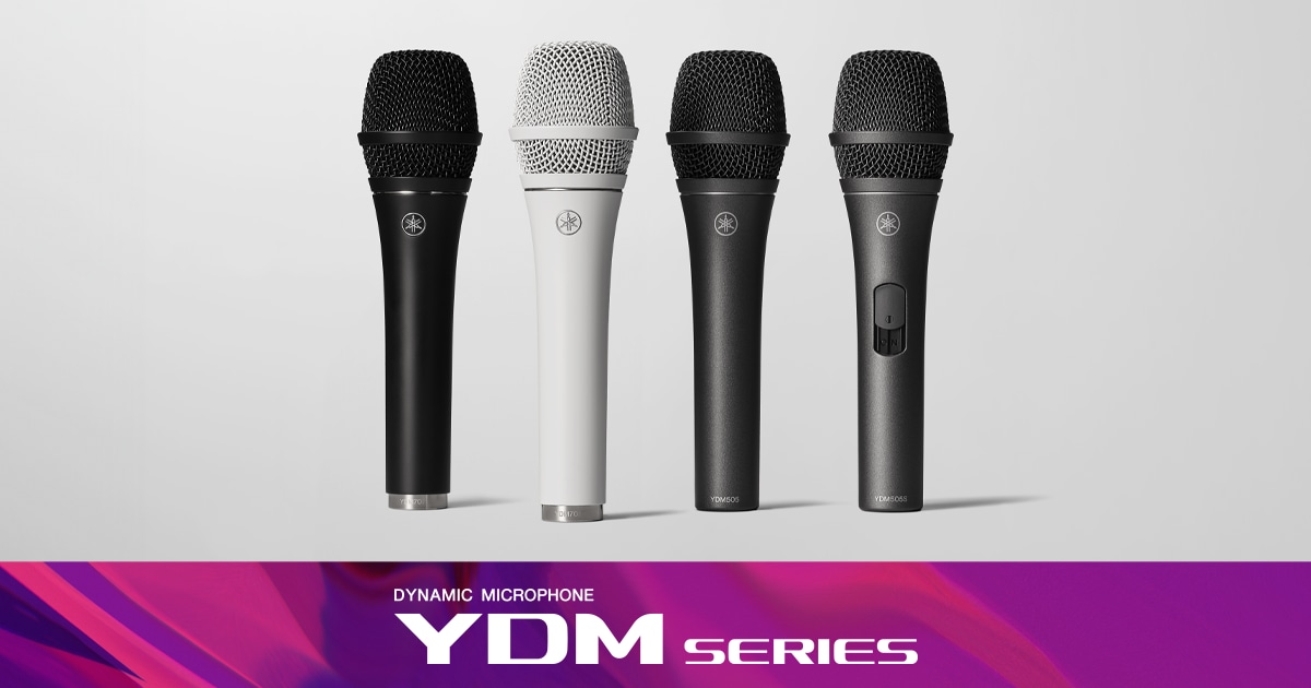 Serie YDM - Descripción - Micrófonos - Accessories - Audio profesional - Productos - Yamaha - México